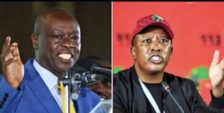 Dp Gachagua Bashes Malema After Attack On Ruto Darubini News
